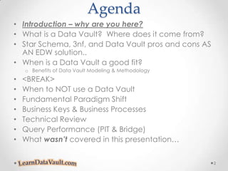 Data Vault Overview | PPTX