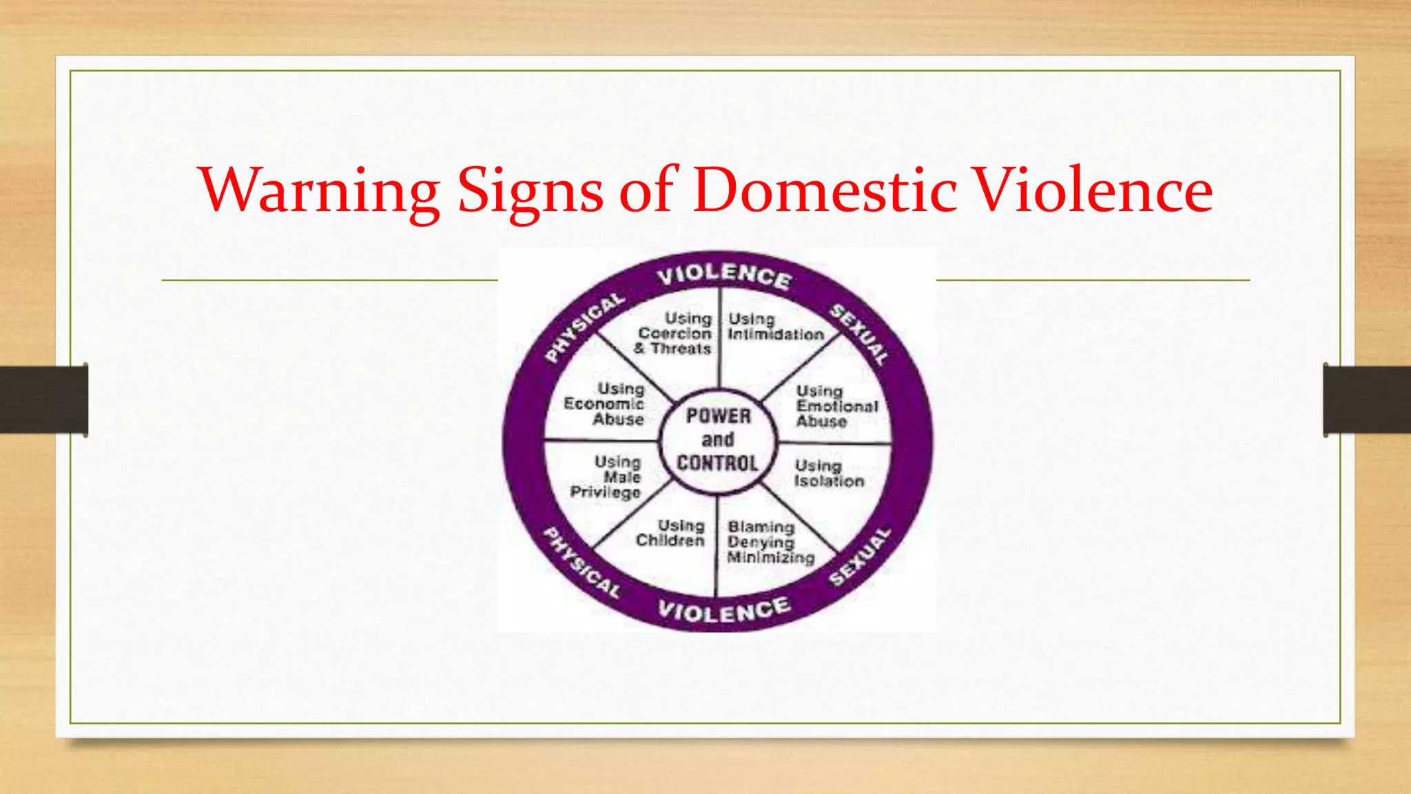 Domestic Violence | PPT
