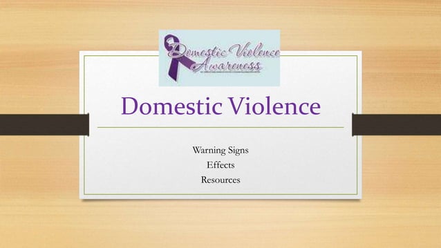 Domestic Violence | PPT