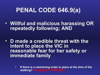 Investigation & Prosecution of Domestic Violence | PPT