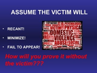 Investigation & Prosecution of Domestic Violence | PPT