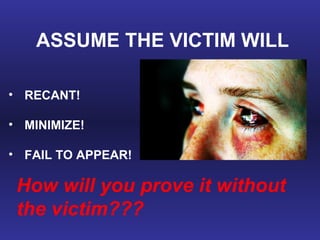 Investigation & Prosecution of Domestic Violence | PPT