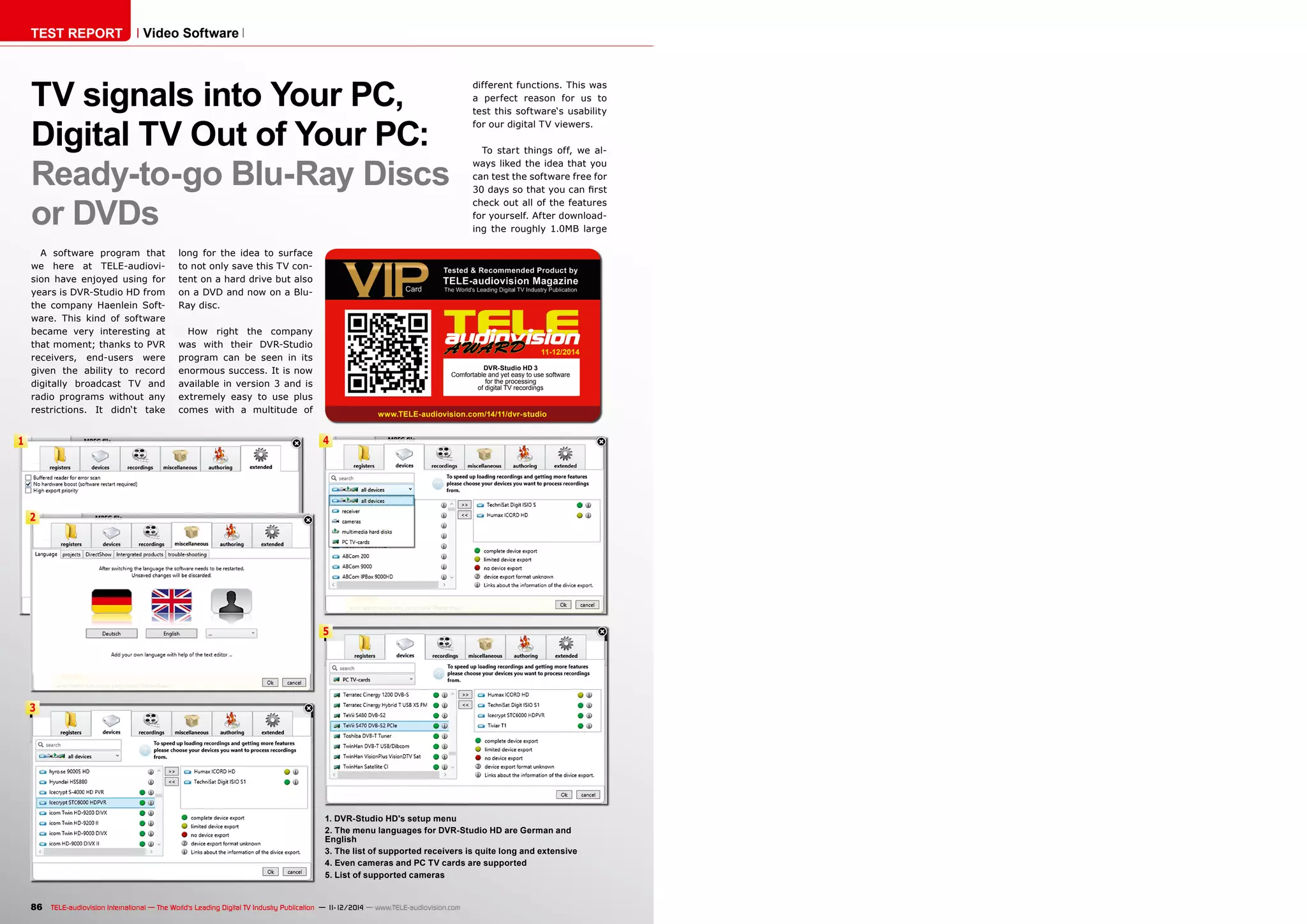 Dvr studio | PDF | Home Entertainment Systems | Consumer Electronics
