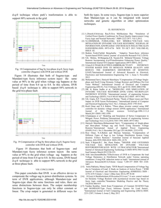 DVR with Artificial Intelligent Controller for Voltage Sag Mitigation | PDF