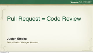 Pull Requests = Code Review | PDF