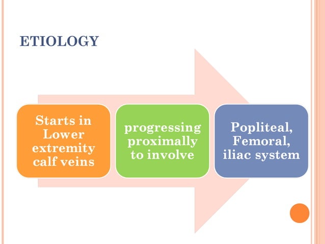 Dvt | PPT | Blood Disorders | Diseases and Conditions