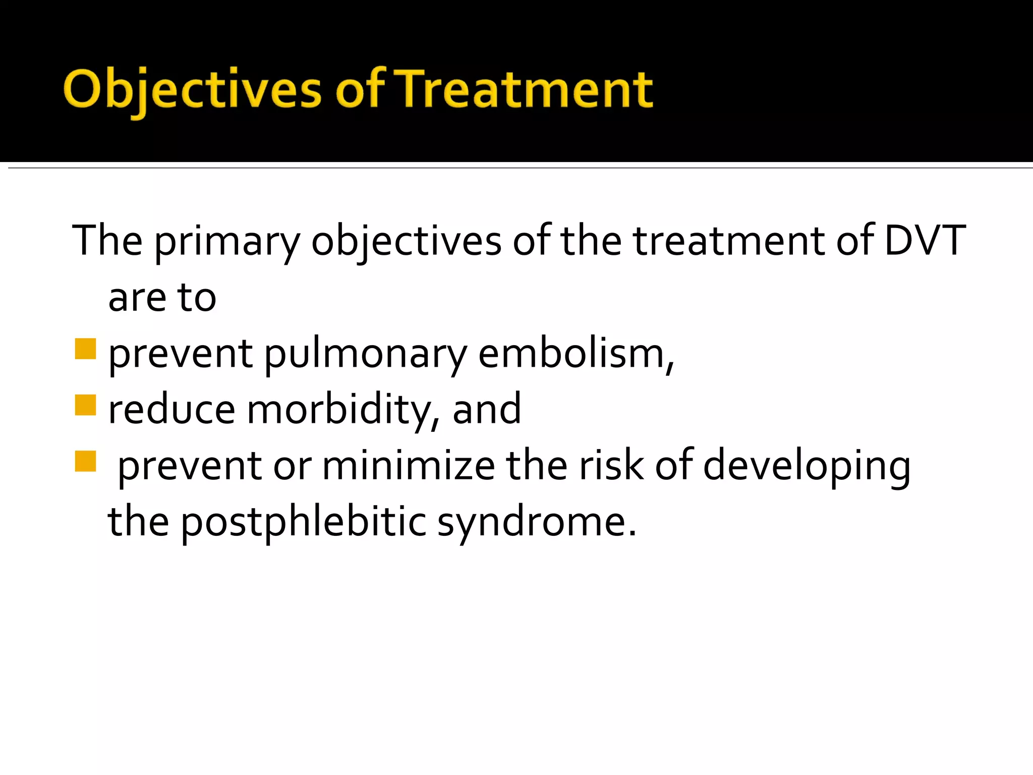 Dvt Deep Venous Thrombosis | PPT