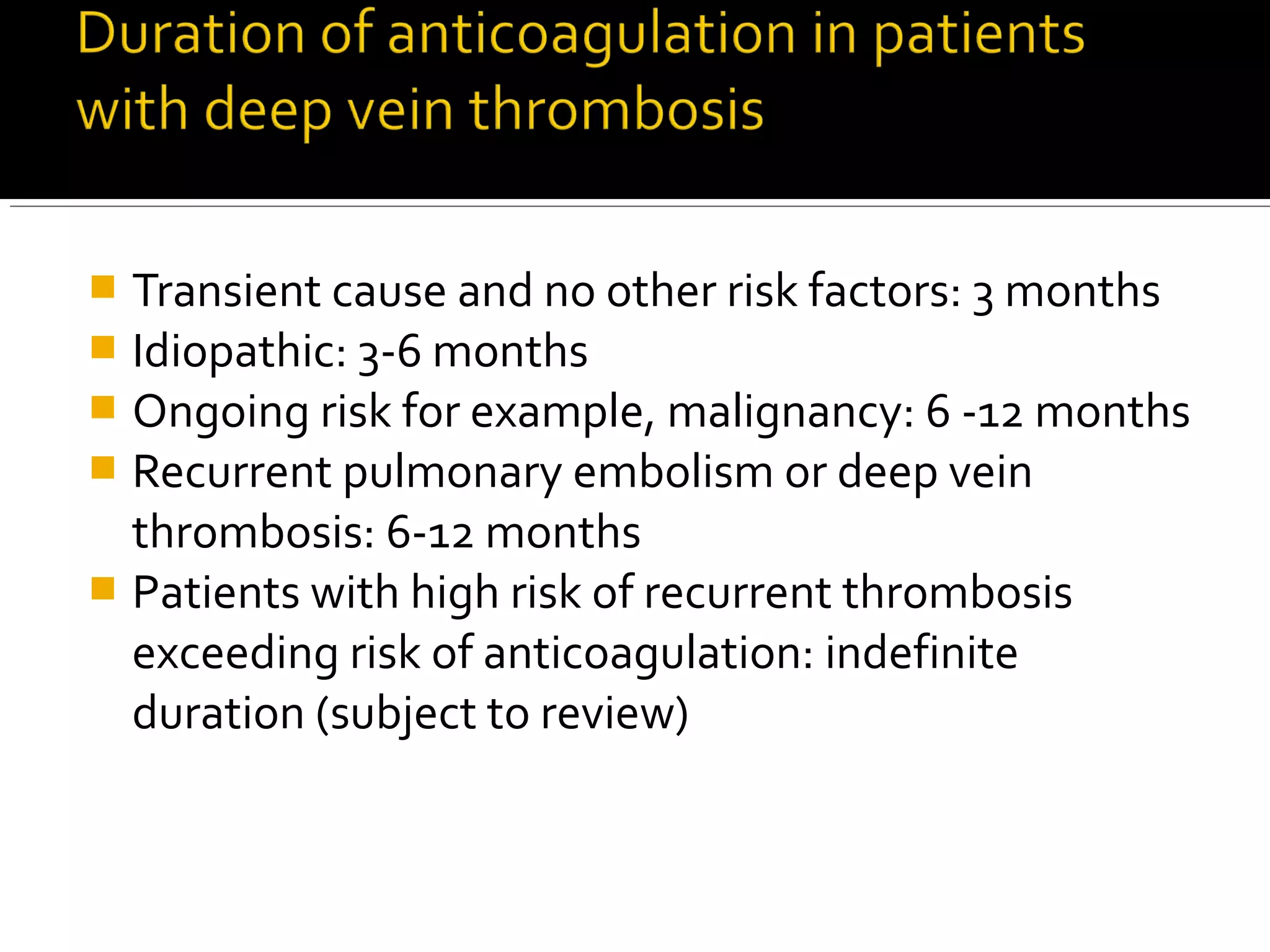 Dvt Deep Venous Thrombosis | PPT