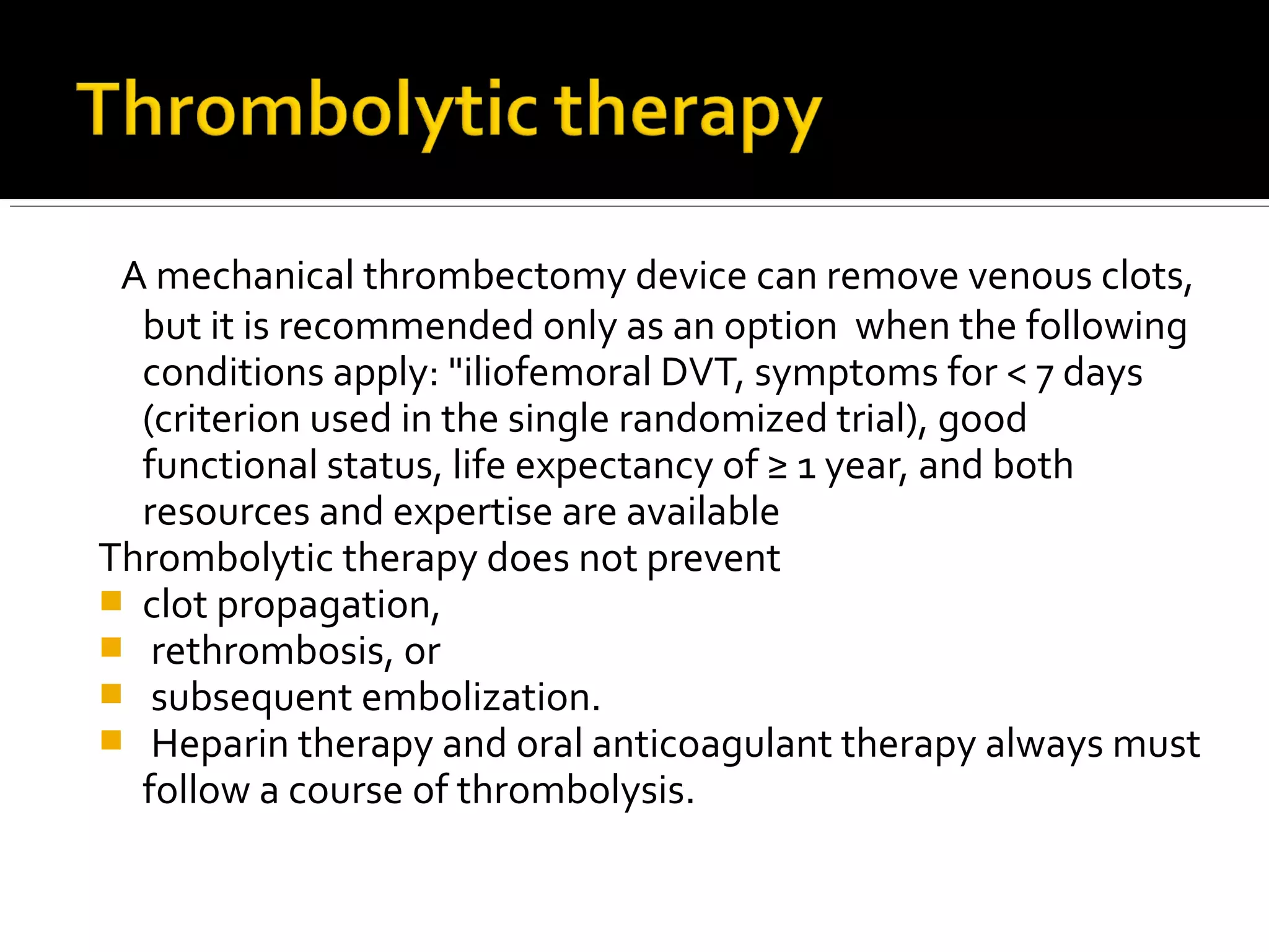 Dvt Deep Venous Thrombosis | PPT