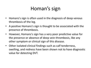 Homan Sign