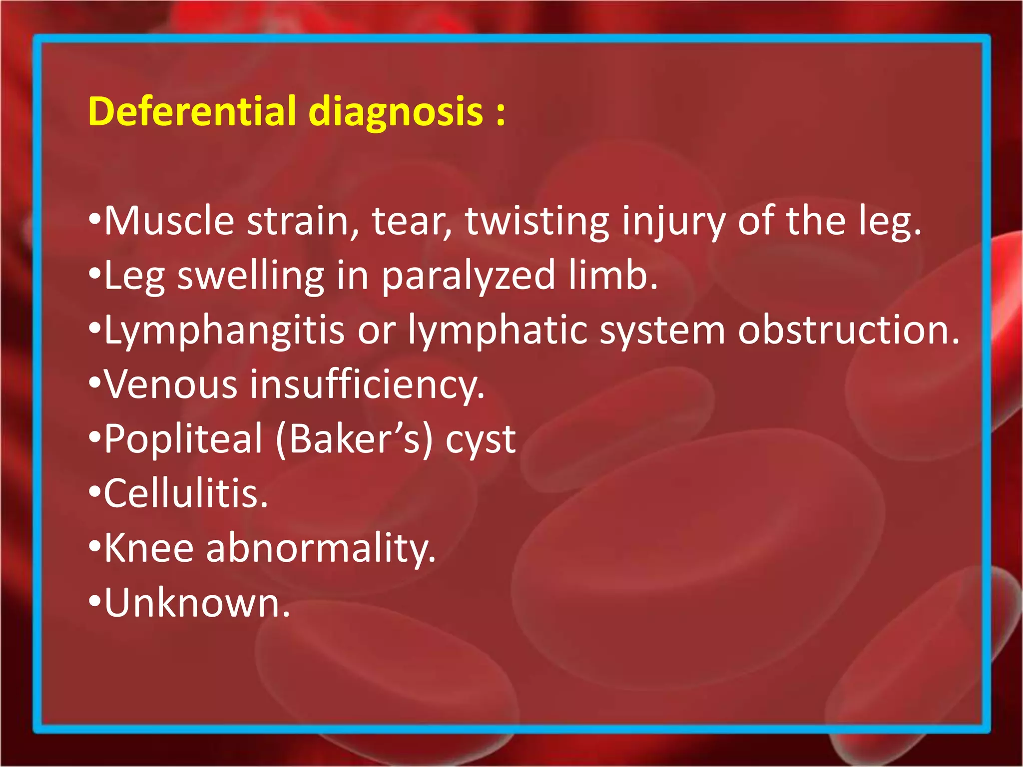 Dvt Deep Vein Thrombosis Ppt