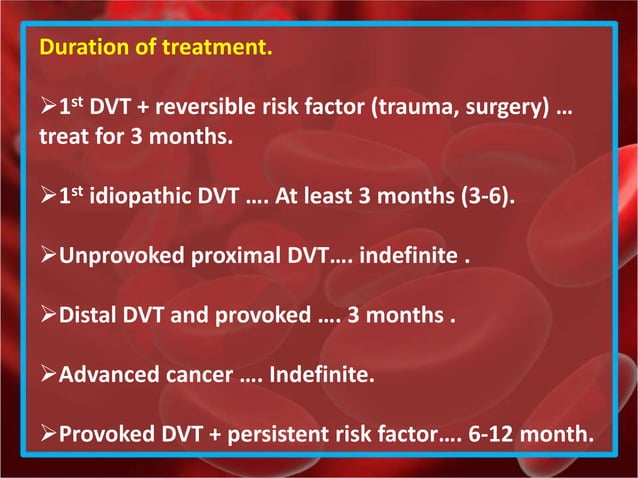 DVT.. Deep vein thrombosis. | PPTX