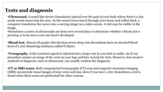 DEEP VEIN THROMBOSIS | PPTX