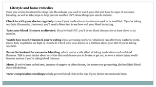 DEEP VEIN THROMBOSIS | PPT