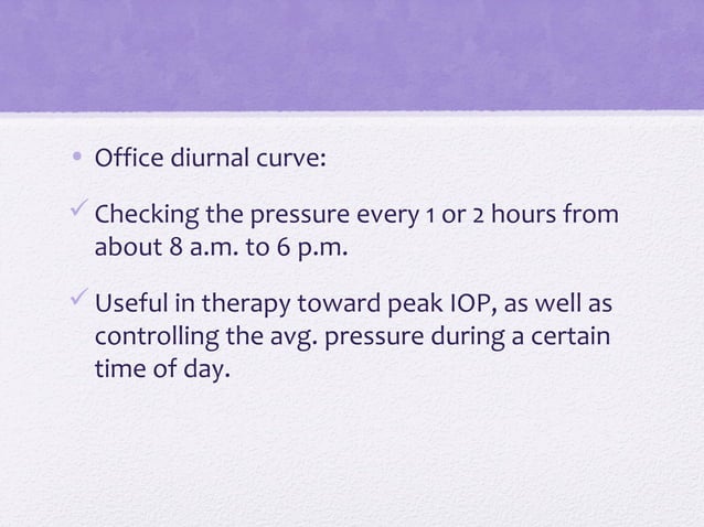 Importance of diurnal variation | PPT | Eye and Vision Conditions ...