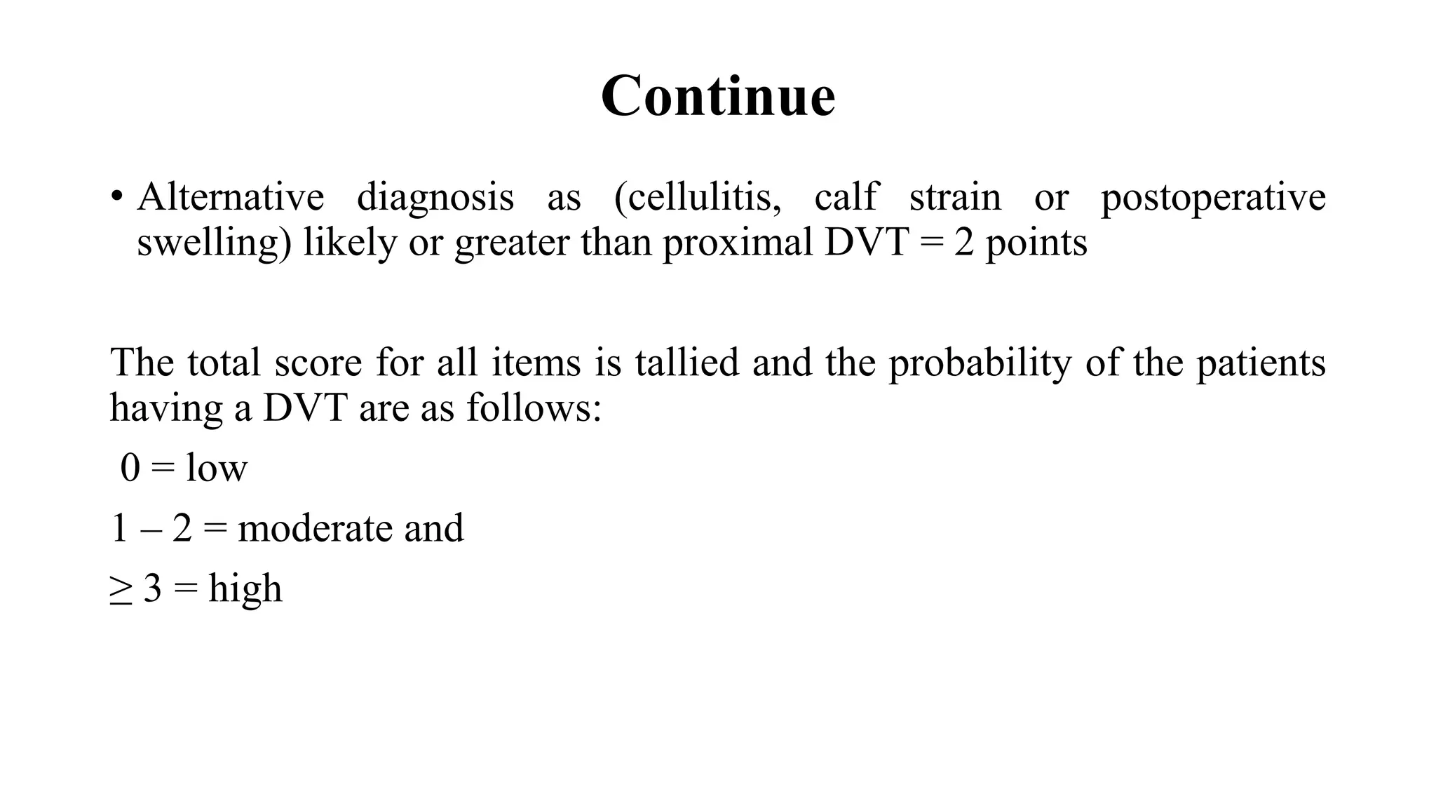 Deep Venous Thrombosis (DVT) | PPTX