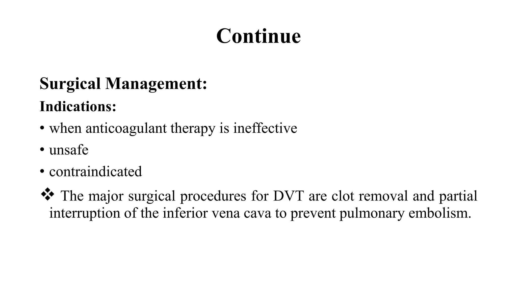 Deep Venous Thrombosis (DVT) | PPTX