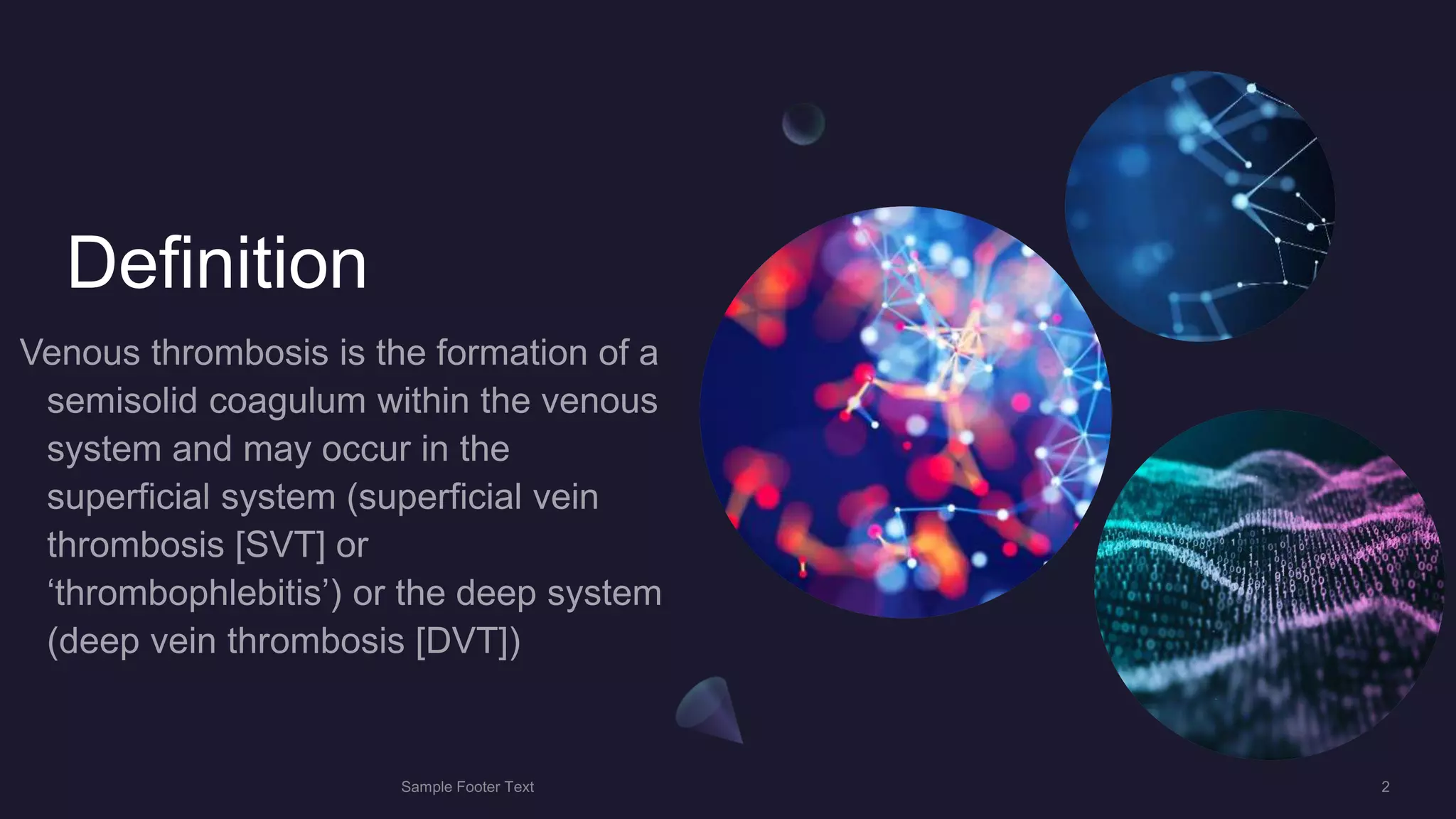 DVT( Deep Vein Thrombosis) | PPT