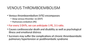 Deep venous thrombosis - detailed view, harrison | PPTX