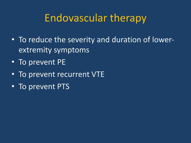 Dvt diagnosis and management | PPTX | Blood Disorders | Diseases and ...