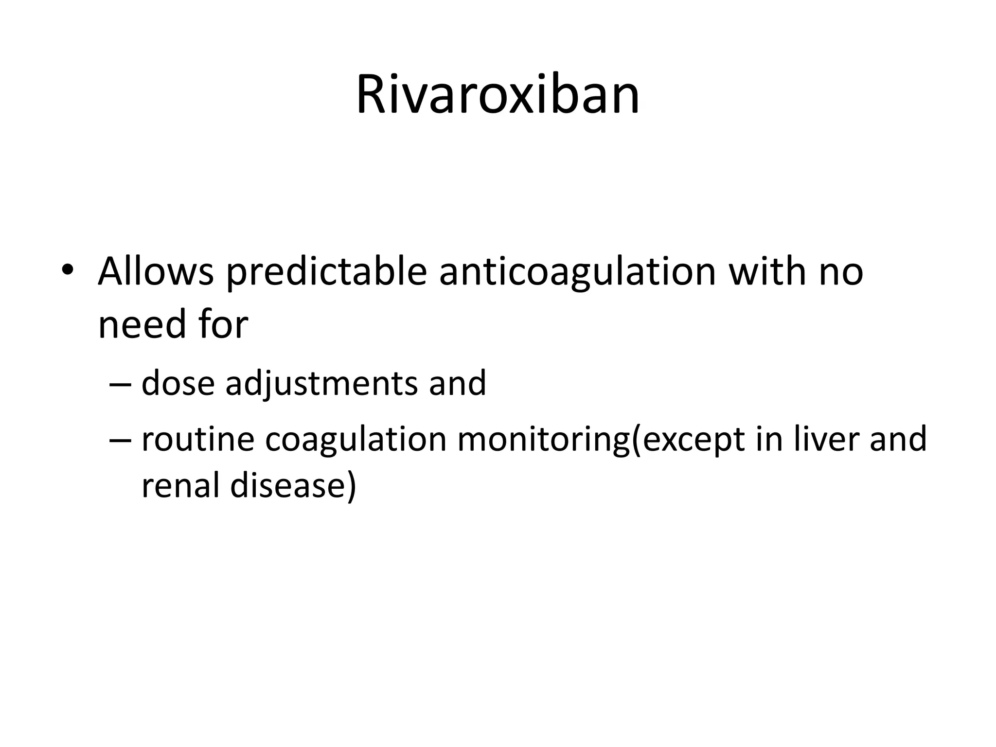 Anticoagulation in Deep Vein Thrombosis (According to American College ...
