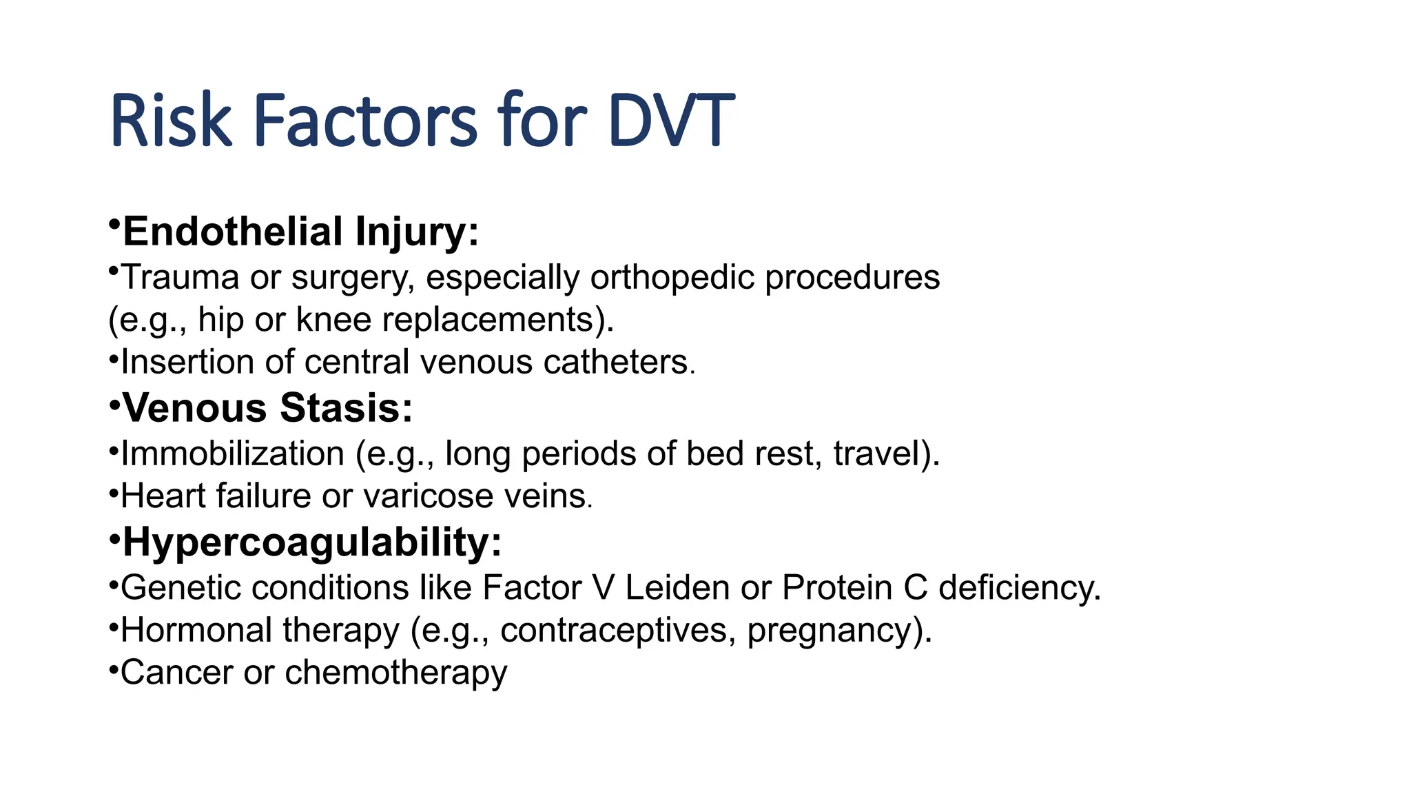 Deep vein Thrombosis - Surgery Presentation.pptx