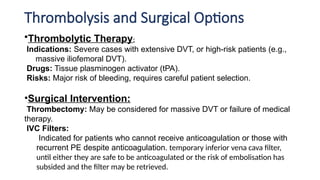 Deep vein Thrombosis - Surgery Presentation.pptx
