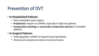 Deep vein Thrombosis - Surgery Presentation.pptx
