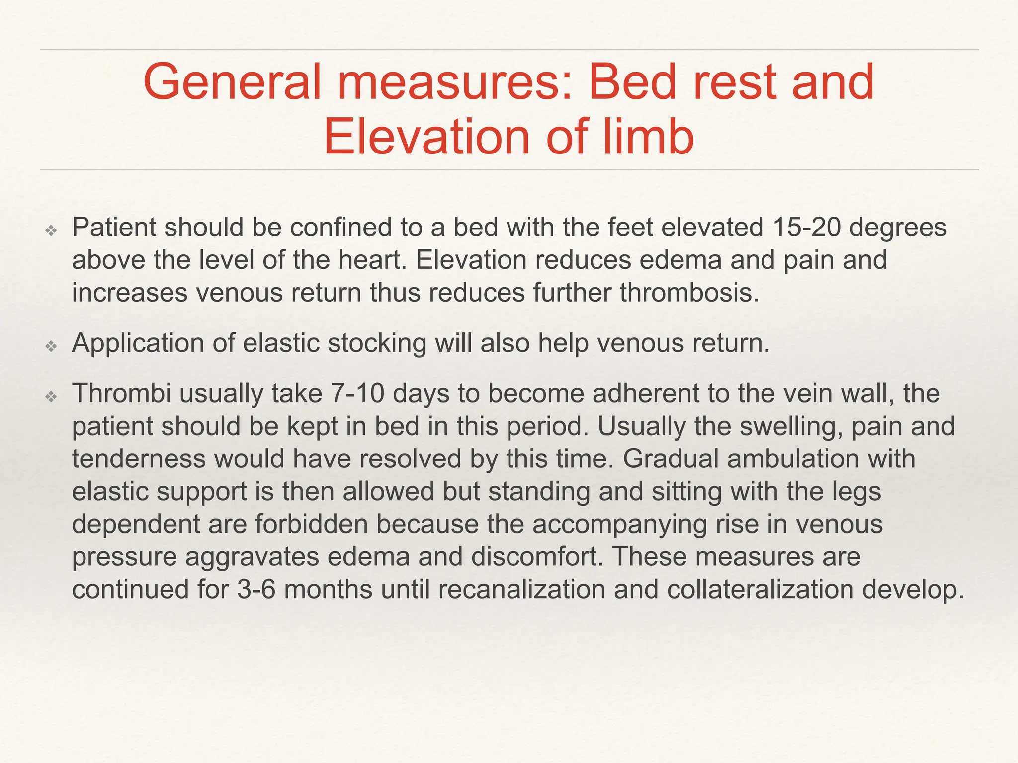 Risk Factors, Prevention, Management of DVT | PPTX