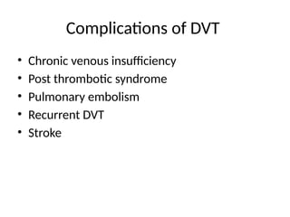 DVT_and_PE_Presentation, diagnosis and treatment (1).pptx