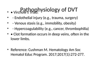 DVT_and_PE_Presentation, diagnosis and treatment (1).pptx