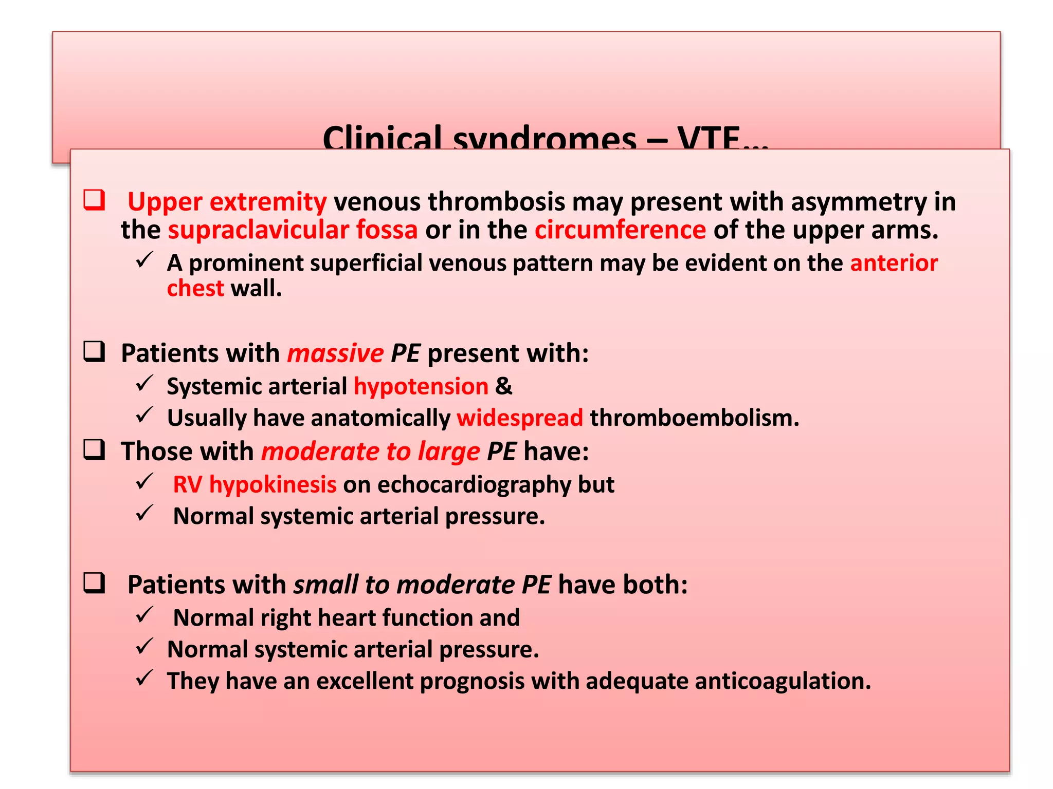 dvt and Pulmonary Thromboembolism 43.pptx | Blood Disorders | Diseases ...