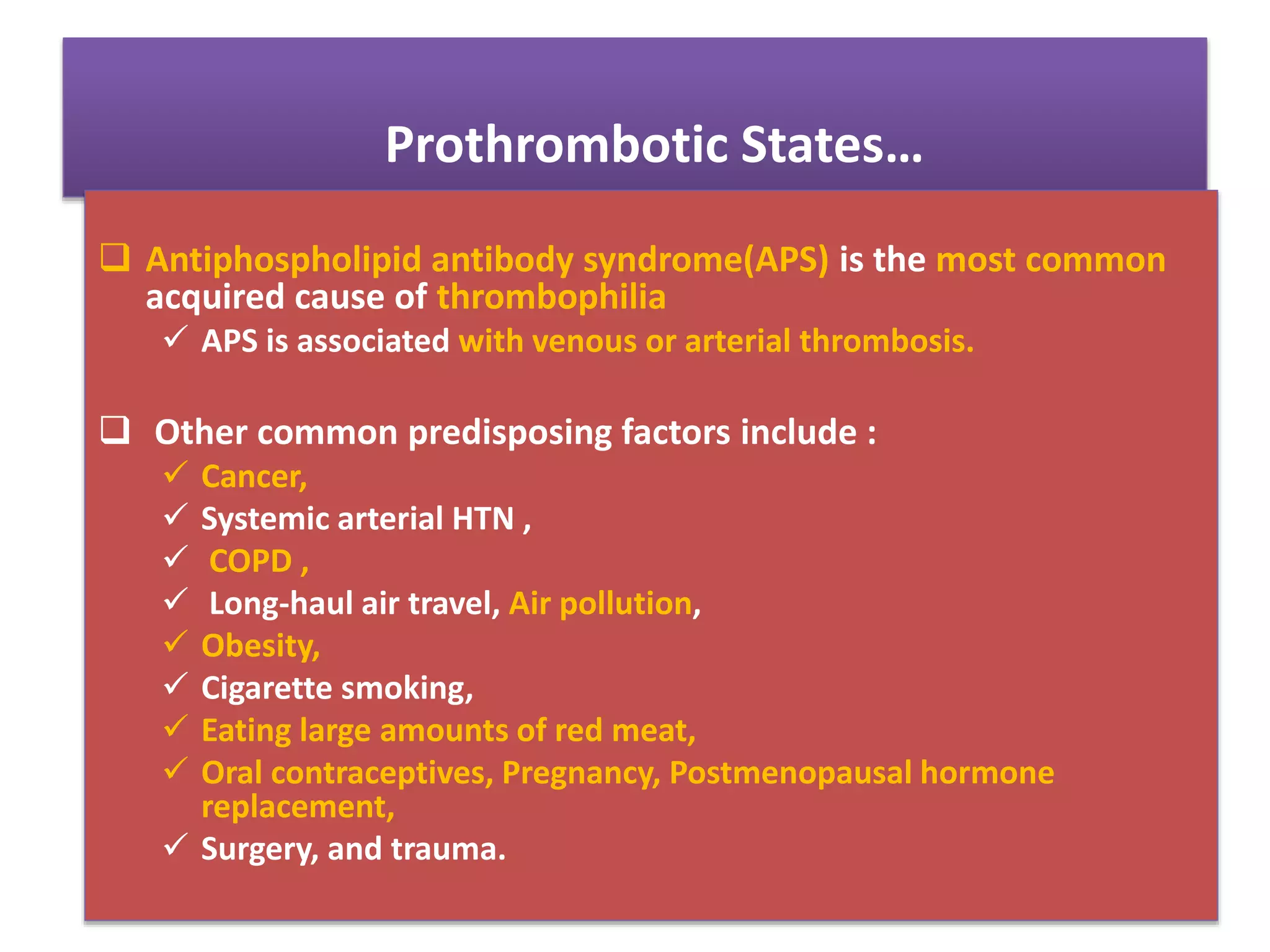 dvt and Pulmonary Thromboembolism 43.pptx | Blood Disorders | Diseases ...
