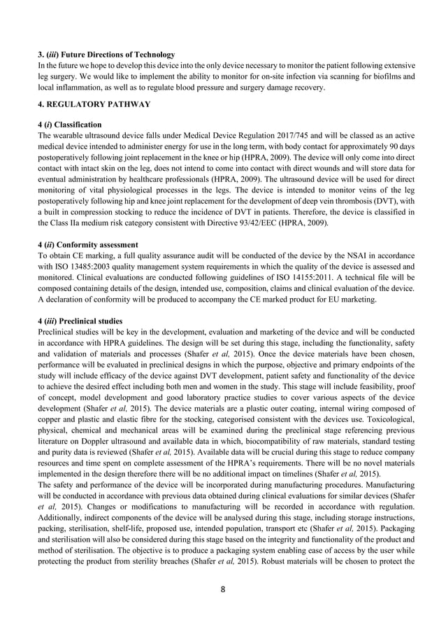 DVTech - a novel wearable medical device to detect Deep Vein Thrombosis ...