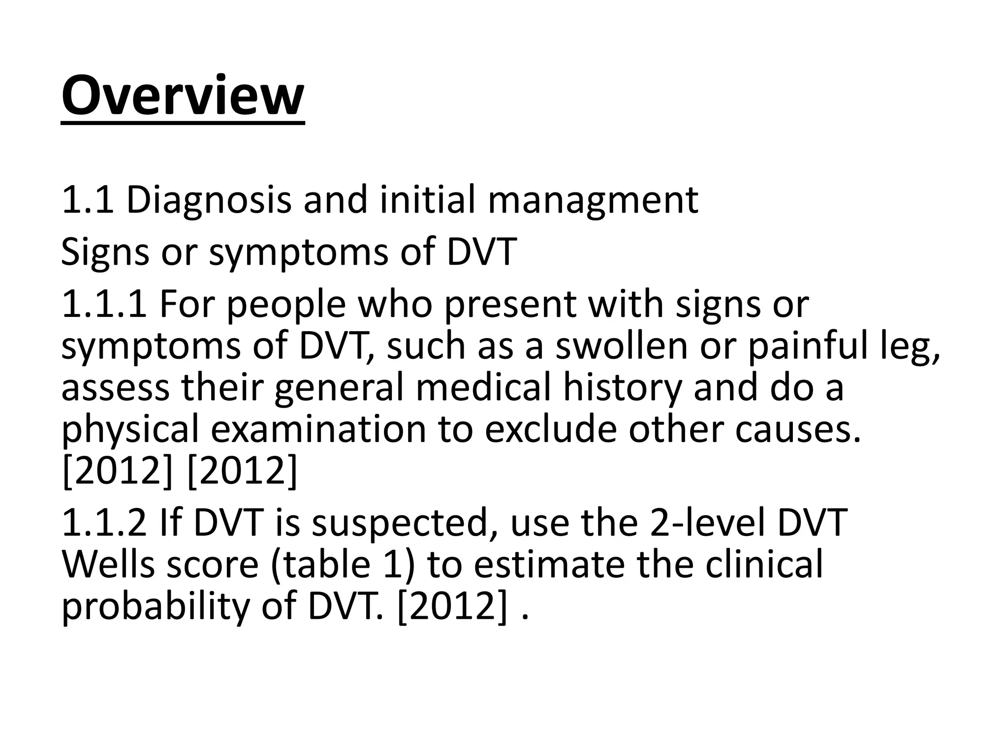 DEEP VENOUS THROMBOSIS NEW GUIDELINES.pptx