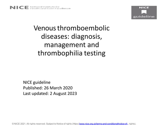 DEEP VENOUS THROMBOSIS NEW GUIDELINES.pptx