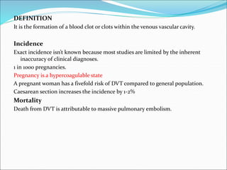 DVT IN PREGNANCY.ppt