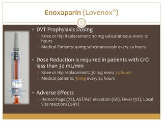 Prevention of Venous Thromboembolism | PPTX