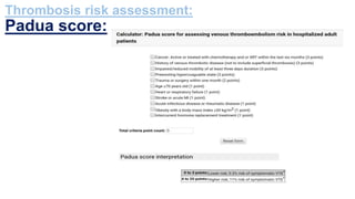 Dvt prophylaxis in icu | PPTX