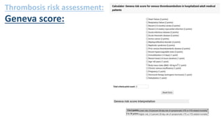 Dvt prophylaxis in icu | PPTX