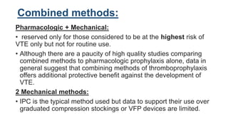 Dvt prophylaxis in icu | PPTX