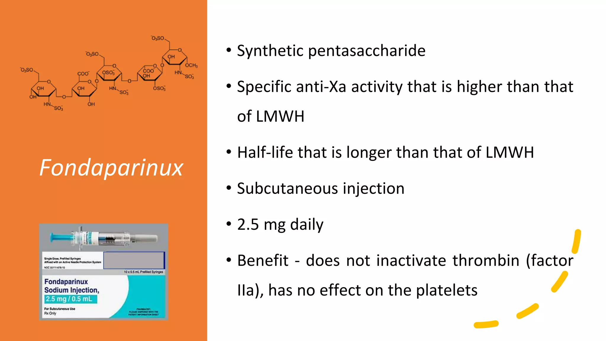 Dvt prophylaxis in orthopaedic surgery | PPTX