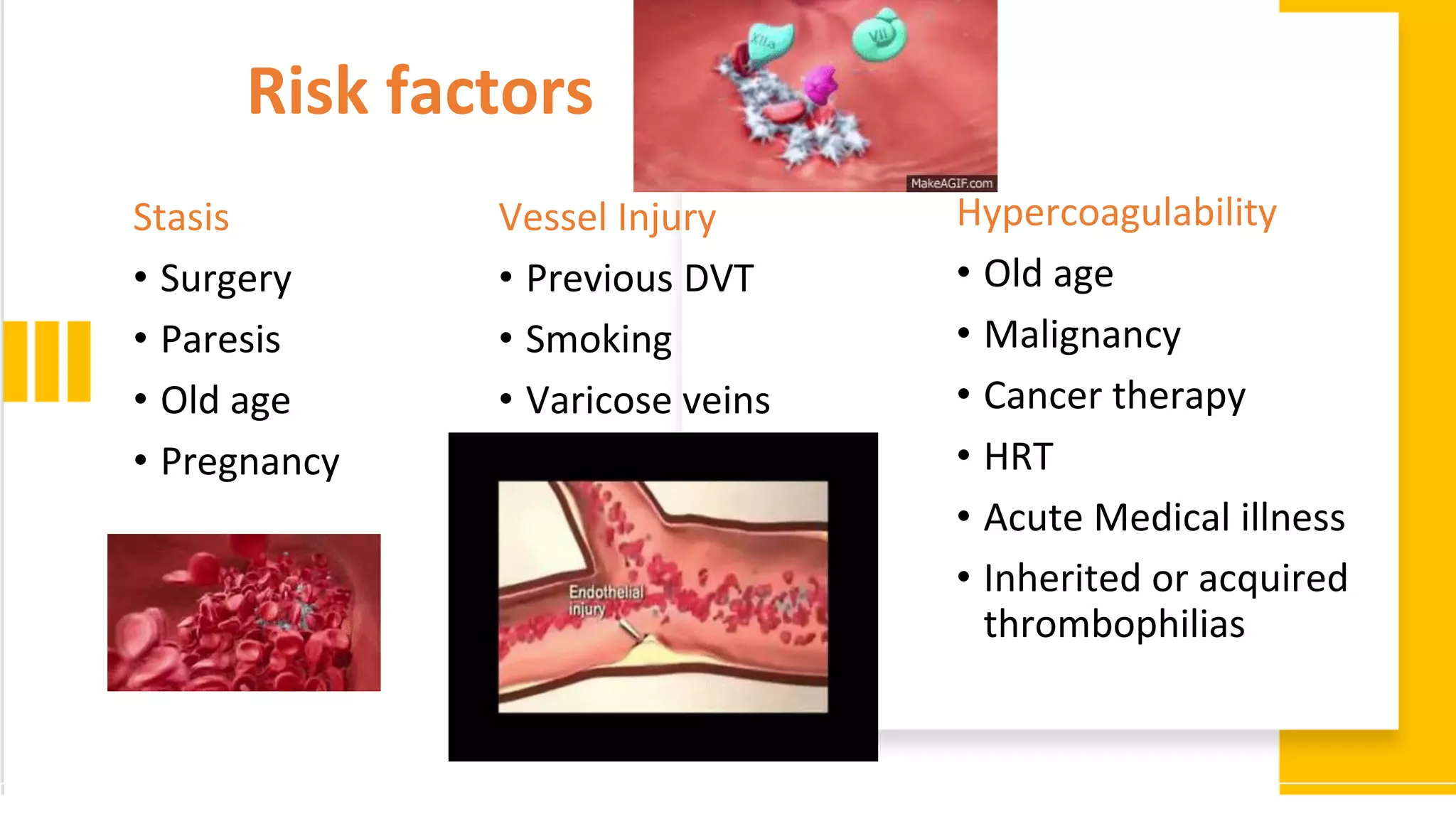 Dvt prophylaxis in orthopaedic surgery | PPTX