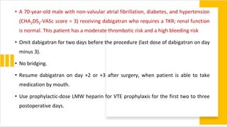Dvt prophylaxis in orthopaedic surgery | PPTX