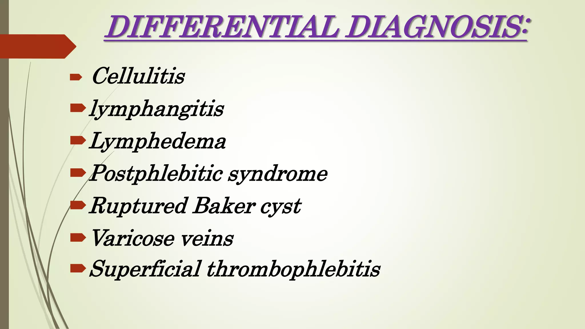 Dvt prophylaxis , treatment and anaesthetic considerations | PPTX