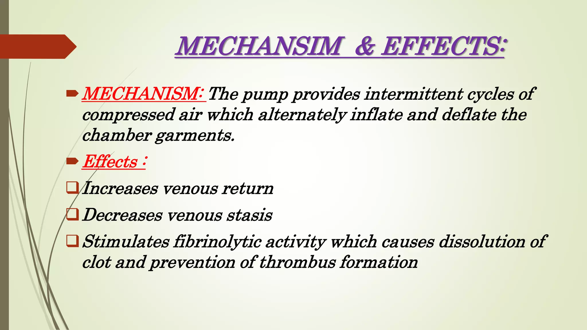 Dvt prophylaxis , treatment and anaesthetic considerations | PPTX