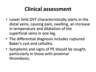 DVT and PAD | PPTX