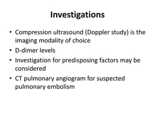 DVT and PAD | PPTX