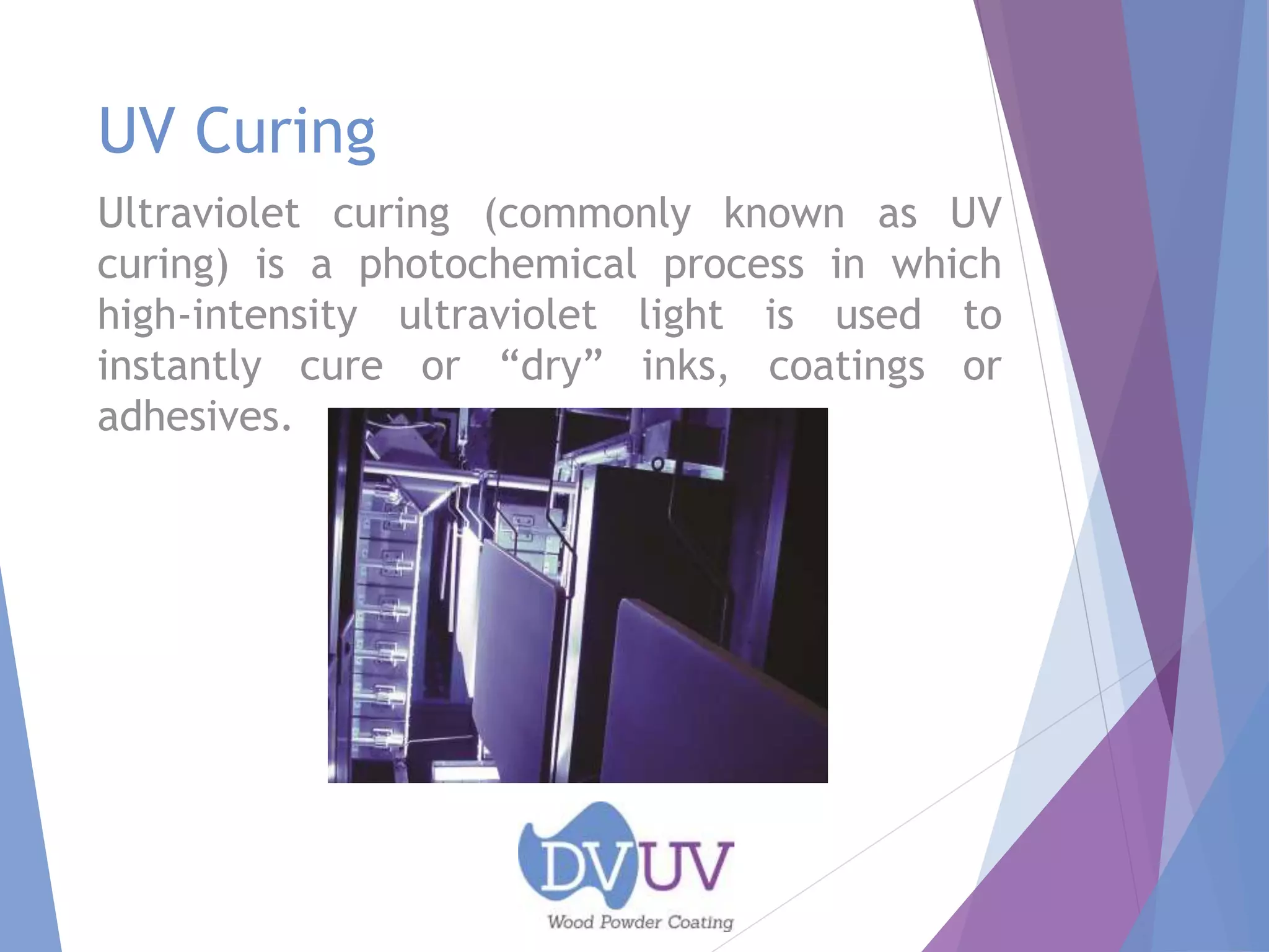 UV Curable Powder Coatings for MDF Substrates | PPTX