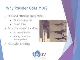 UV Curable Powder Coatings for MDF Substrates | PPT